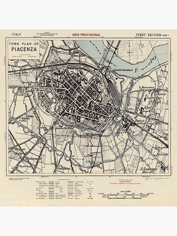 Falinska Piacenza Map Piacenza