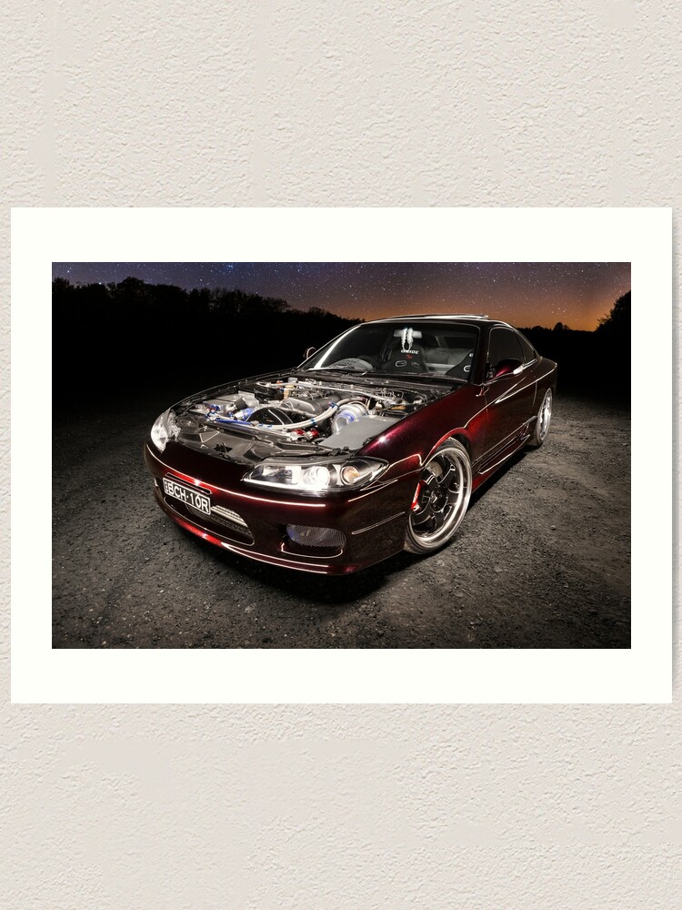 "Michael Coiro's Nissan Silvia S15 200SX" Art Print for Sale by ...