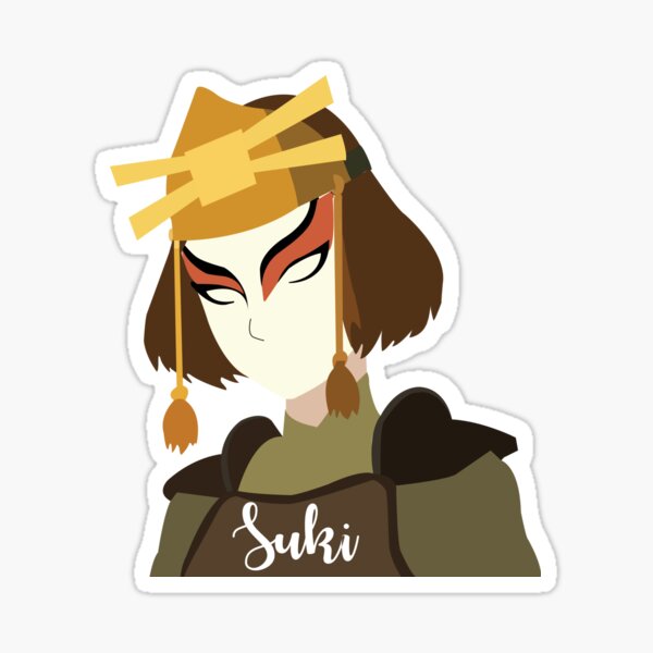 "Suki: The Kyoshi Warrior" Sticker by sydthekid539 | Redbubble