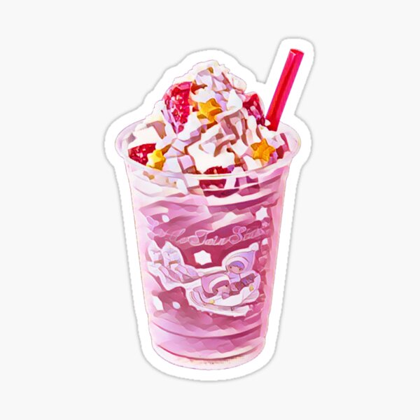 "milkshake" Sticker by cnsa-o8o7 | Redbubble