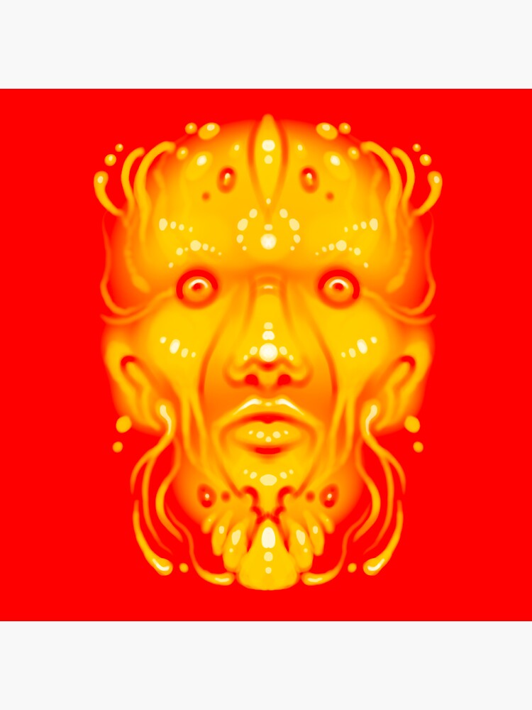 "Channeled Entity Number 1" Sticker for Sale by RevChadWells | Redbubble