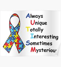 Autism Awareness: Posters | Redbubble