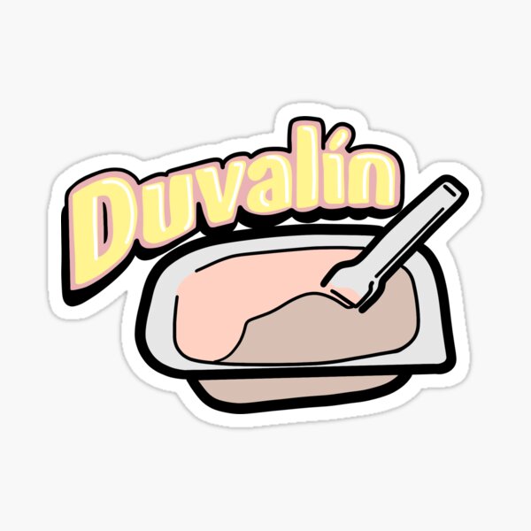 "Duvalin" Sticker by acornejo | Redbubble