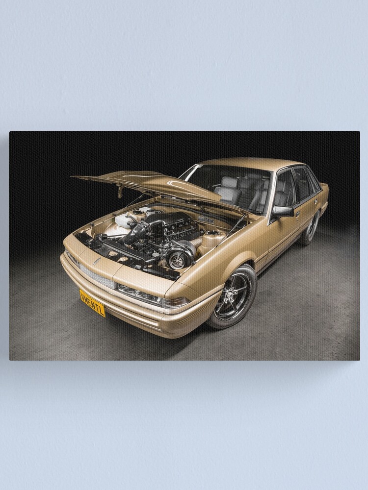 "Dimitri's Turbo LS VL Holden Commodore" Canvas Print by HoskingInd ...