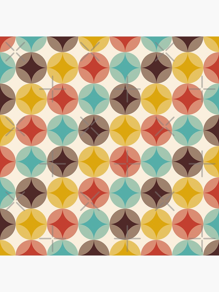 "When Colour meets Shape" Sticker for Sale by platonicXXI | Redbubble