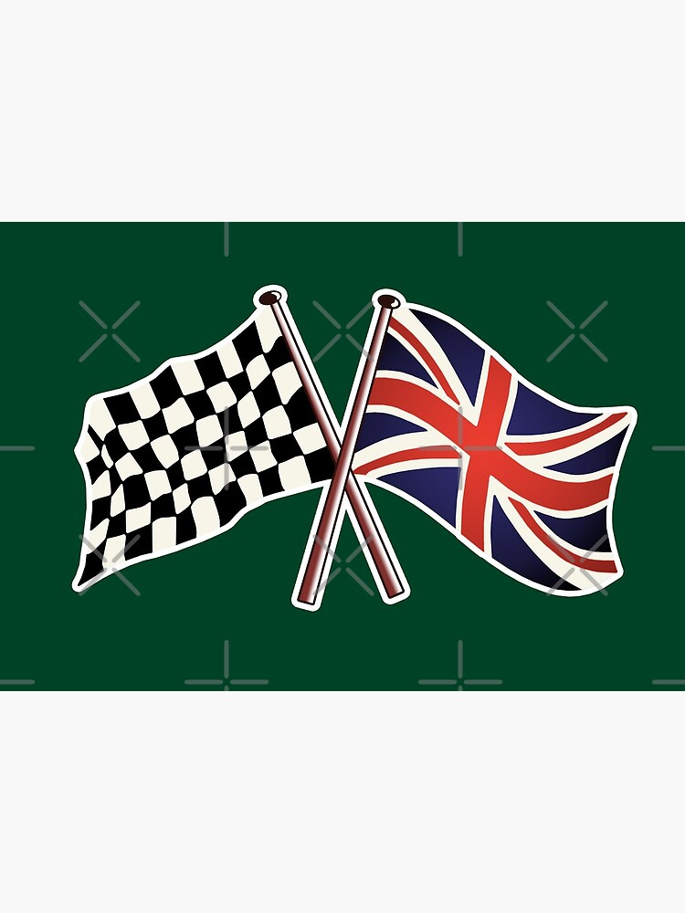 "British Racing Flags Shirt, Sticker, Hoodie, Mask" Mask by ...