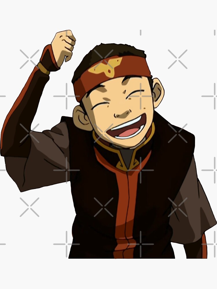"Aang at fire nation school Avatar" Sticker for Sale by blueeyes374 ...
