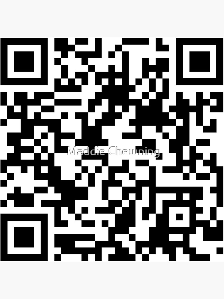 "One Direction We're Really Funny QR Code" Sticker for Sale by Maddie ...