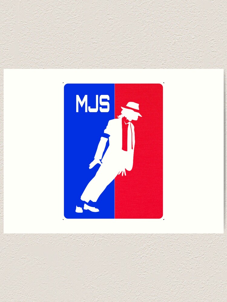 "Michael Jackson NBA logo" Art Print by Bam85 | Redbubble
