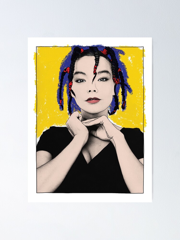 "Bjork" Poster for Sale by LandosChoice | Redbubble