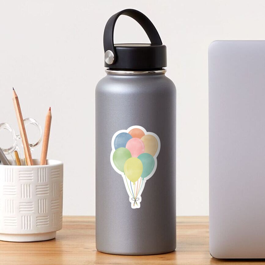 "Balloons" Sticker for Sale by JoyandIvy | Redbubble