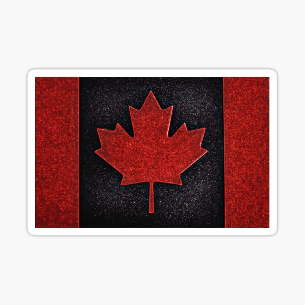 "Canada Flag" Sticker for Sale by RBFDesign | Redbubble