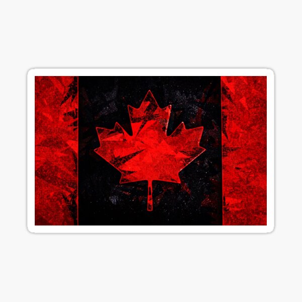 "Canada Flag" Sticker for Sale by RBFDesign | Redbubble