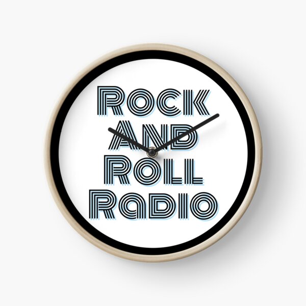 Rock And Roll Clocks | Redbubble