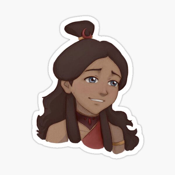 "Fire Nation Katara from Avatar the Last Airbender" Sticker for Sale by ...