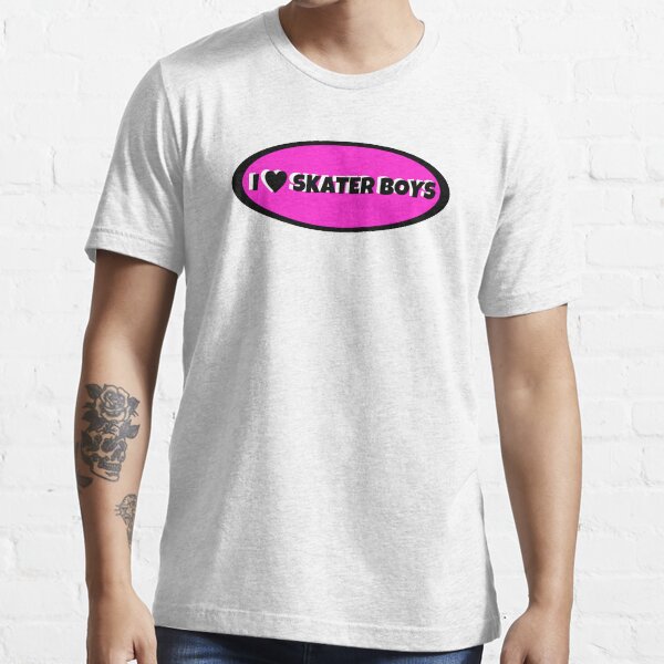 "I Love Skater Boys Sticker" T-shirt for Sale by kierstenparker ...