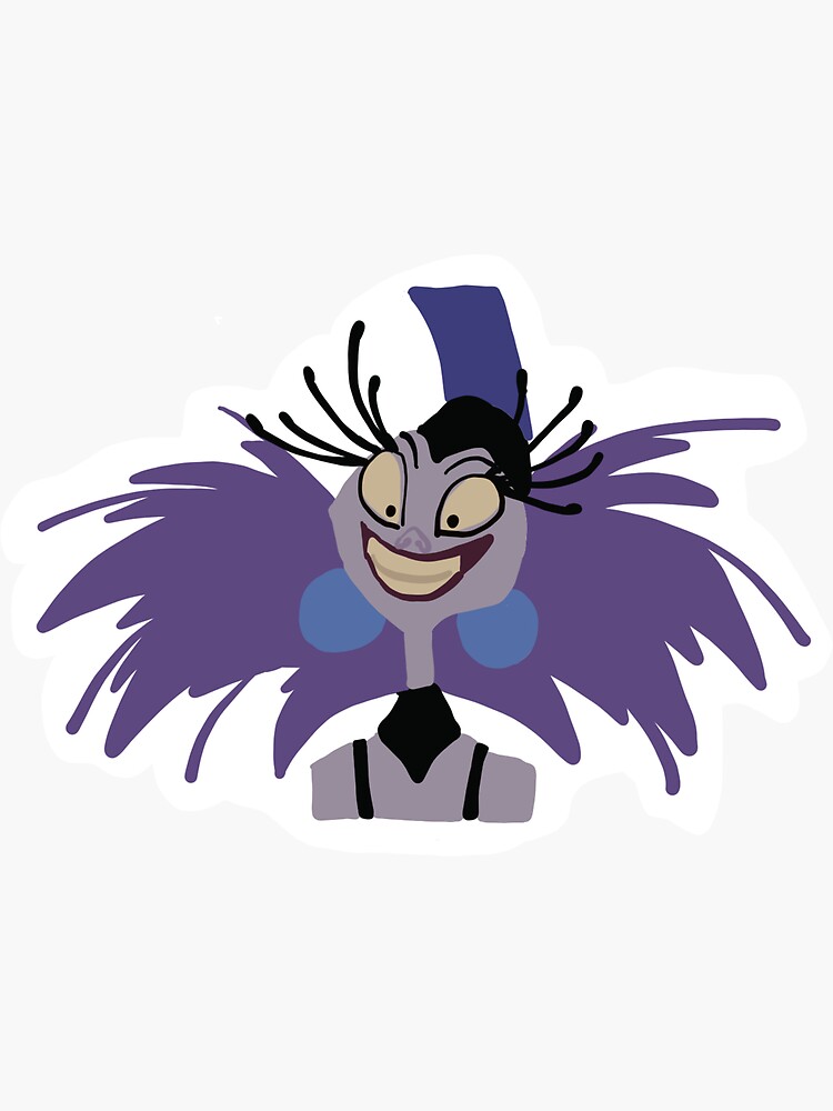 "Yzma" Sticker for Sale by leahkeoghhh | Redbubble