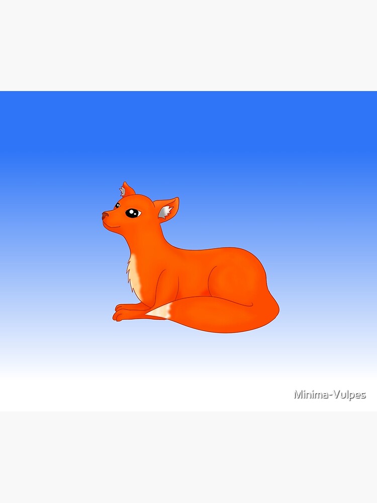 "Sweet fox character" Poster for Sale by Minima-Vulpes | Redbubble