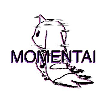 "Monsterwave Momentai" Sticker for Sale by 7Kirby7 | Redbubble