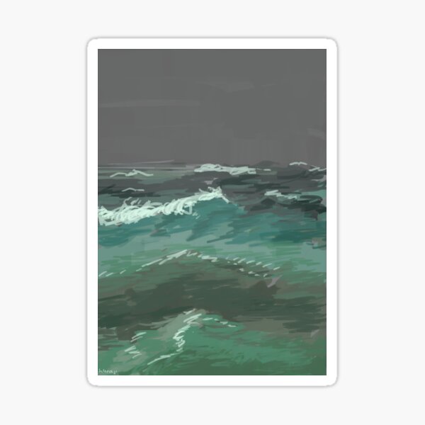 "Storm" Sticker by h4naji | Redbubble