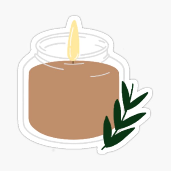 "Candle" Sticker for Sale by lupe-04 | Redbubble