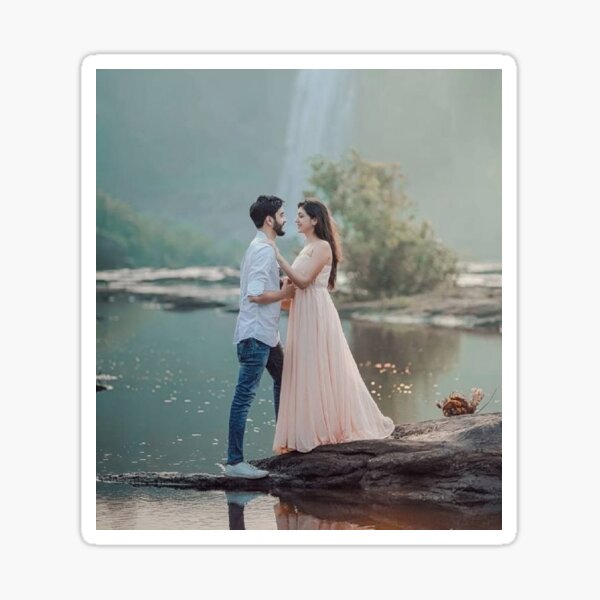 "Cute Couple " Sticker by SOLANKI328 | Redbubble
