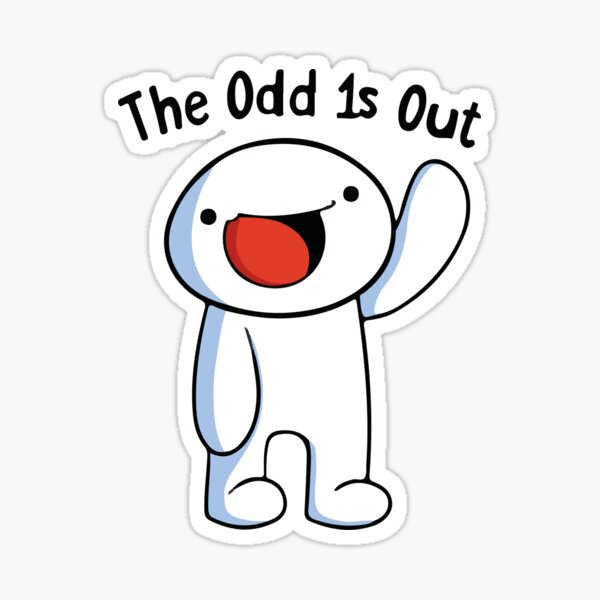 "odd1sout" Sticker by Storevnexpewss | Redbubble