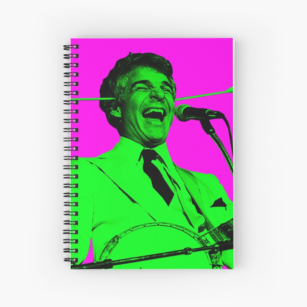 "Steve Martin Stand Up " Spiral Notebook by ShiiinkySenwa | Redbubble