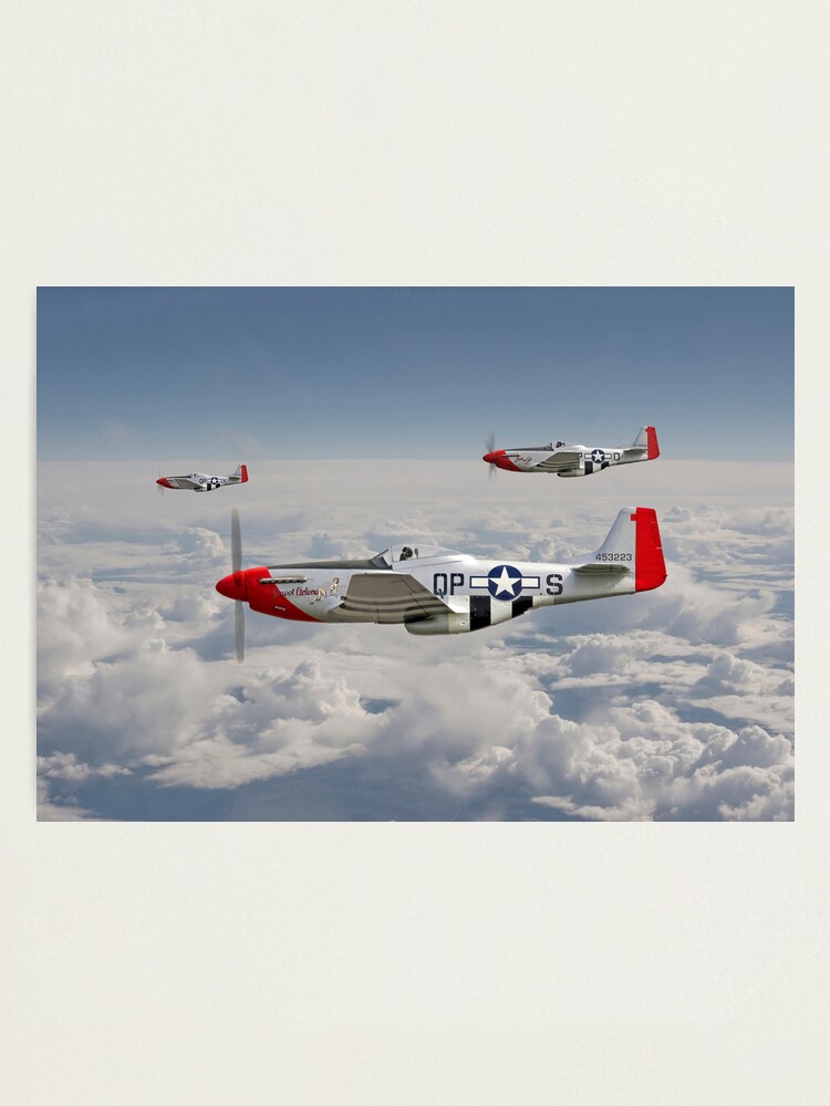 "P51 Mustang - 334th Fighting Eagles" Photographic Print for Sale by ...