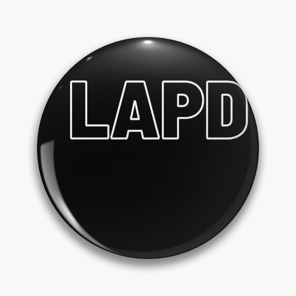 Lapd Pins and Buttons | Redbubble