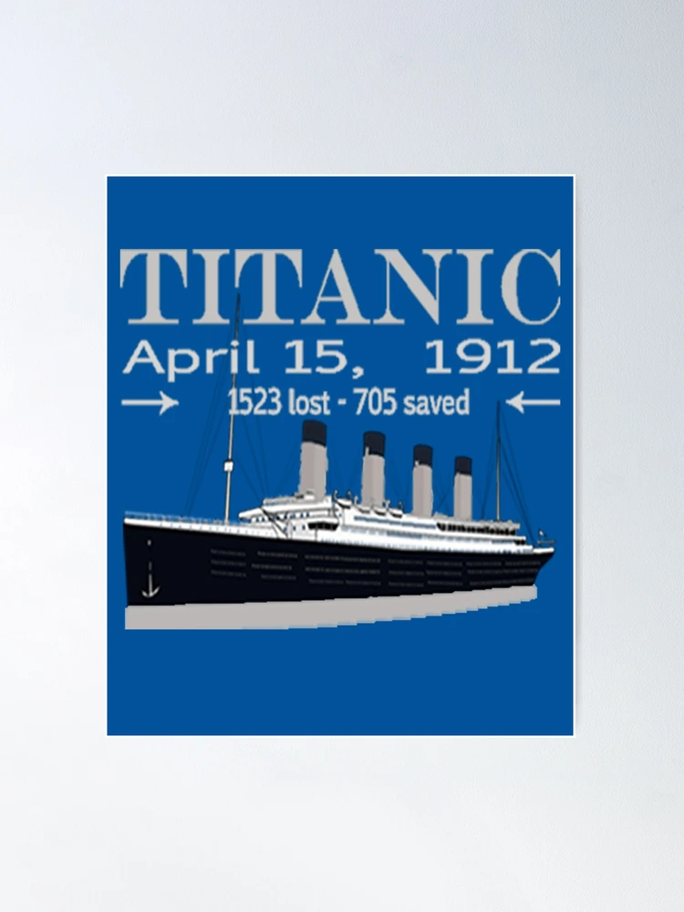 Original Titanic Poster 1912