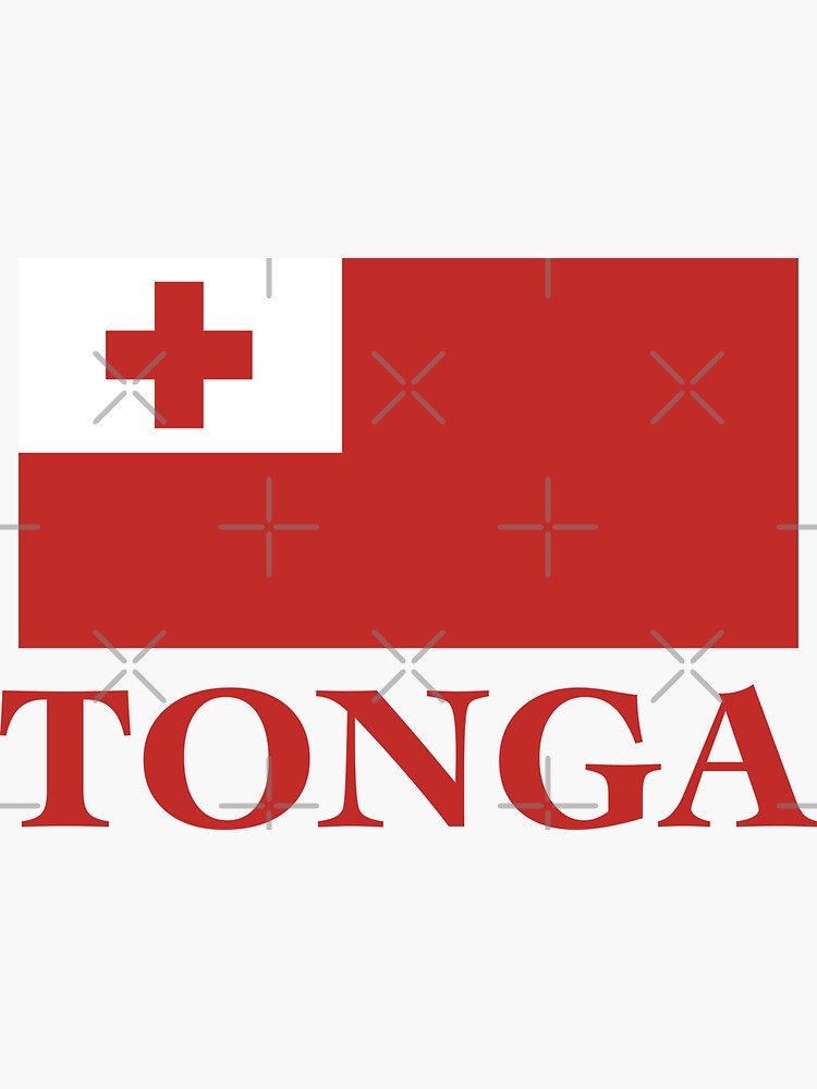 "Tongan FLAG" Sticker for Sale by Kiwidom | Redbubble