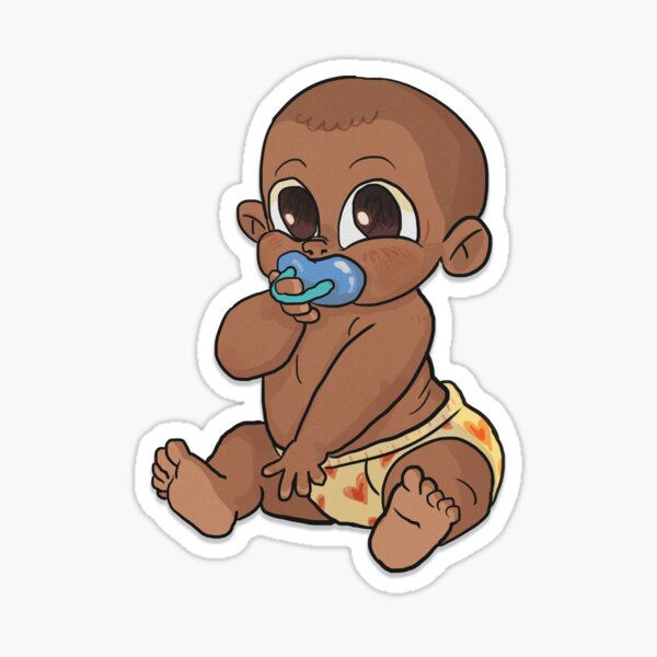 "Baby! 3" Sticker by KO-of-the-self | Redbubble