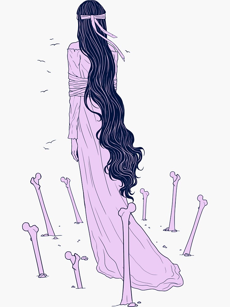 "Paranoia Poem + Tarot Illustration (Light)" Sticker for Sale by ...