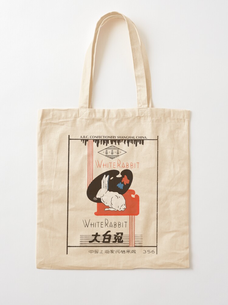 "White Rabbit Candy" Tote Bag for Sale by Sonsonney | Redbubble