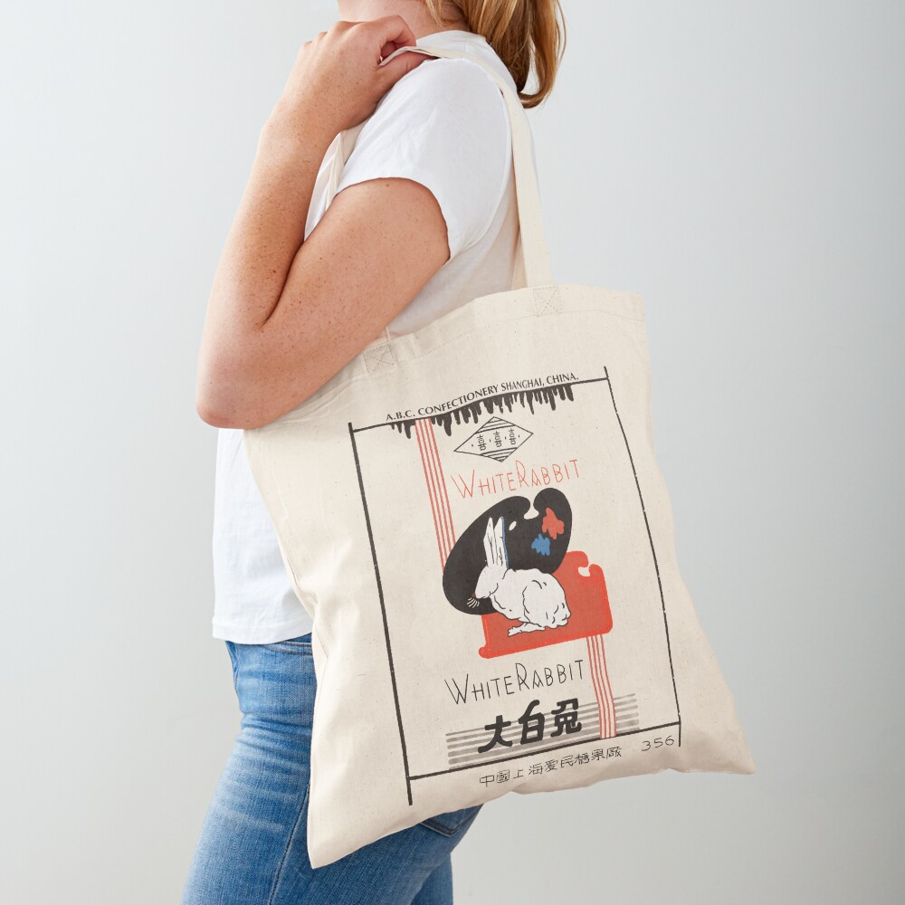 "White Rabbit Candy" Tote Bag for Sale by Sonsonney | Redbubble