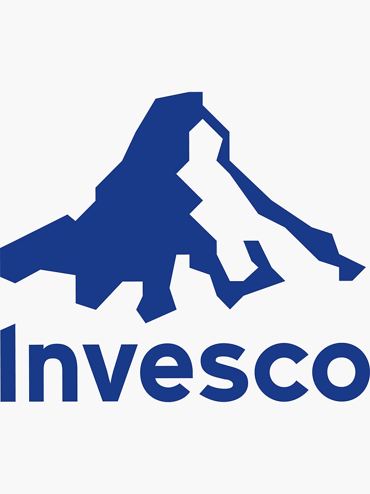 "Invesco logo" Sticker for Sale by DagnoloCarlo | Redbubble