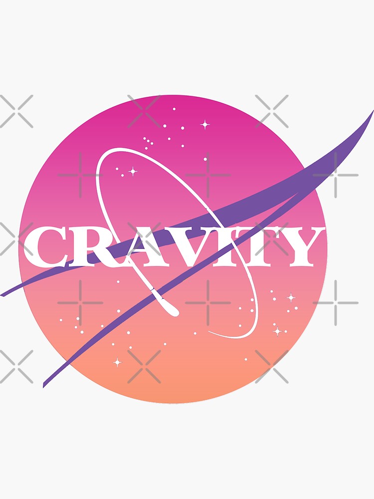 "Cravity (NASA)" Sticker for Sale by lovely-day | Redbubble