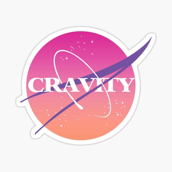 "Cravity (NASA)" Sticker for Sale by lovely-day | Redbubble