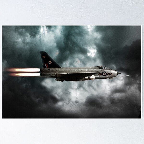 "Lightning Storm" Poster for Sale by Airpower Art | Redbubble