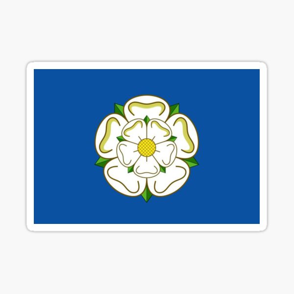 "Yorkshire County Flag" Sticker for Sale by Gogetatme | Redbubble