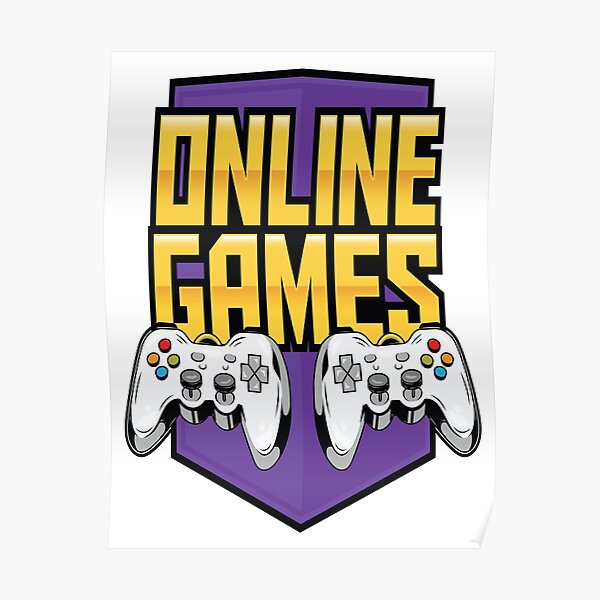 "Online Games" Poster by WordsGamersUse | Redbubble