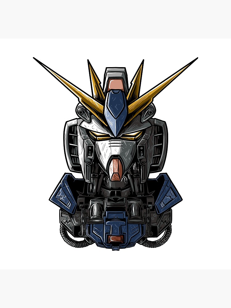 "Gundam head face" Poster by Rx78RX78G44 | Redbubble