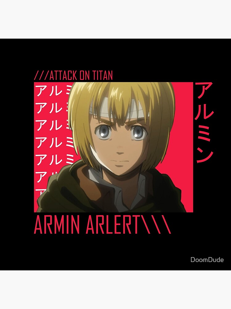 "ARMIN ARLERT Anime Aesthetic // Attack on Titan" Poster by DoomDude ...