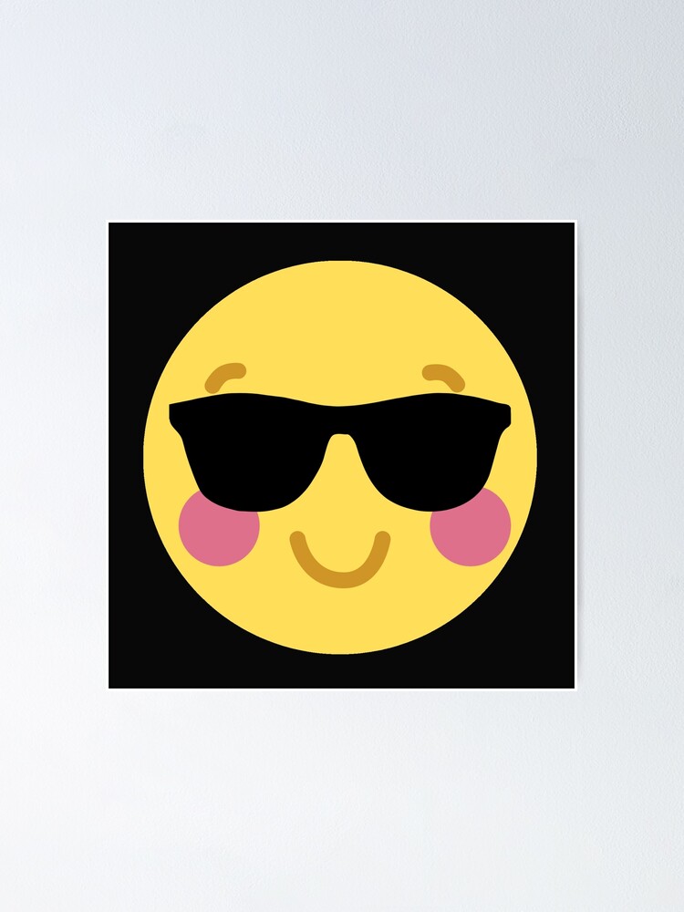 "Thug life emoji" Poster by IlonaP99 | Redbubble