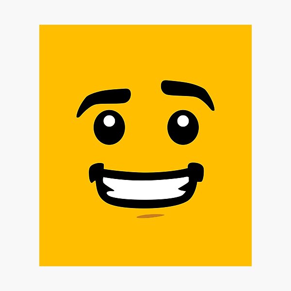 Lego Man Face Printable