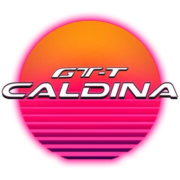 "Toyota Caldina GT Outrun Emblem" Poster for Sale by lithoman2 | Redbubble