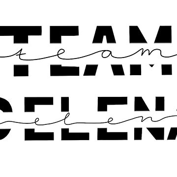 "Team Delena Sticker" Sticker for Sale by Sofia Bella | Redbubble
