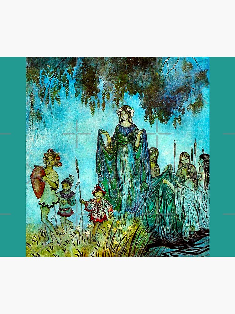 "Arthur Rackham- Fairy Procession" Shower Curtain for Sale by ...
