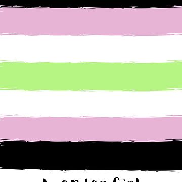 "Agender Girl Flag" Poster for Sale by ZayZayDesigns | Redbubble